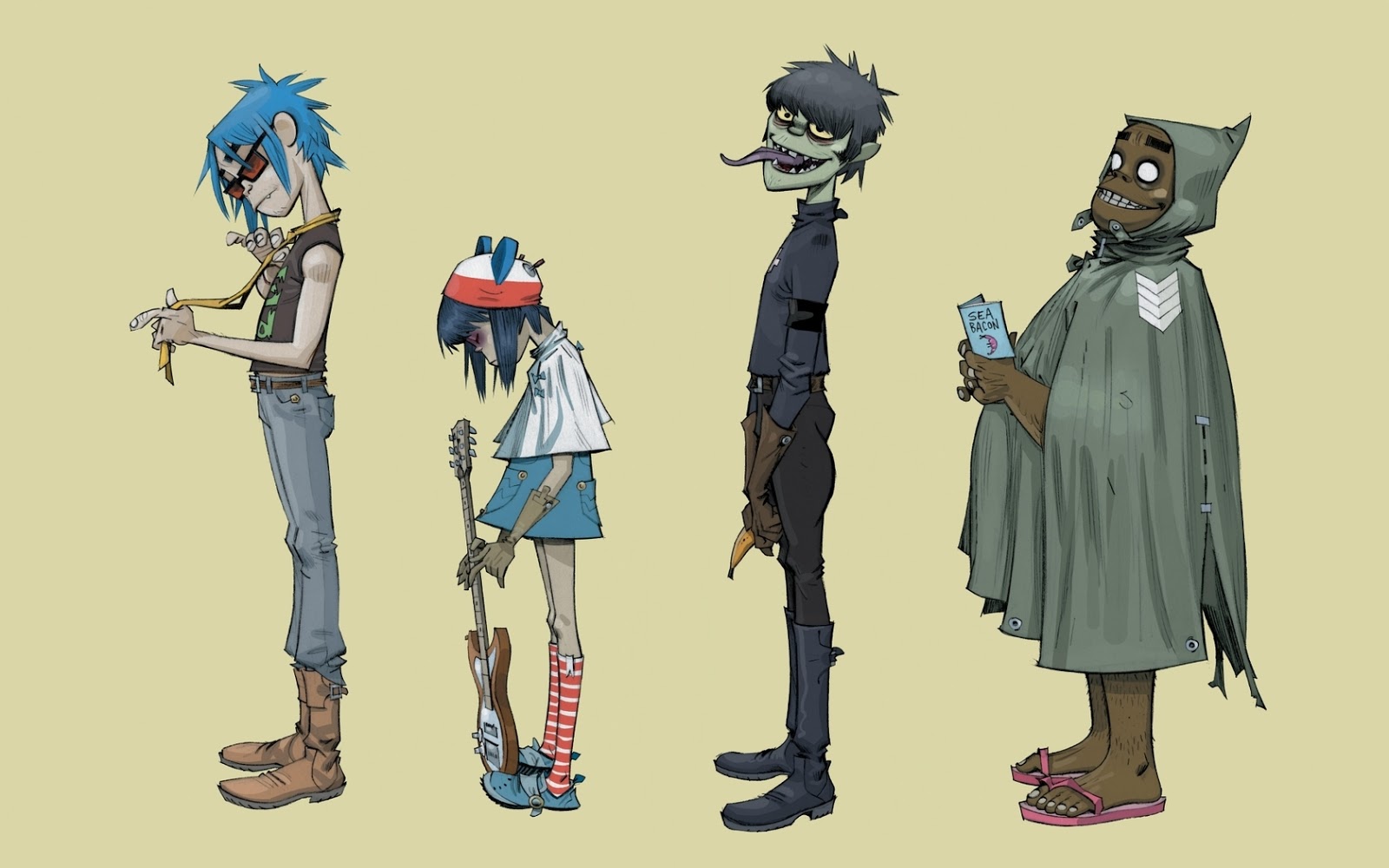 Слушай первую песню с нового альбома Gorillaz, смотри клип