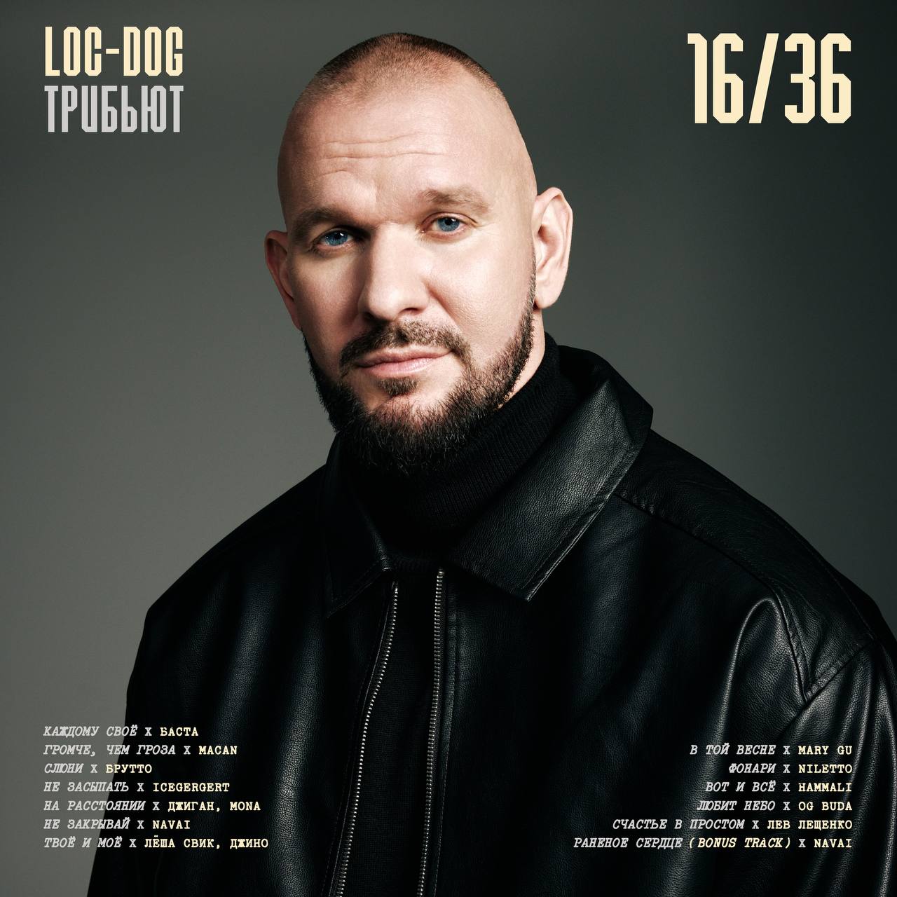 Вышел трибьют-альбом Loc-Dog "16/36"